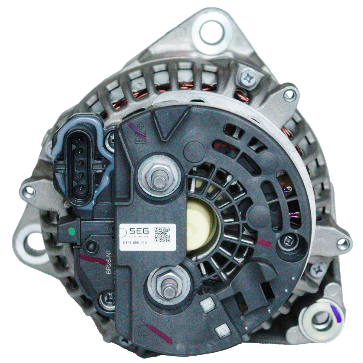 Alternador 150A 24V Mb Axor Actros S/Polia | 10x Sem Juros